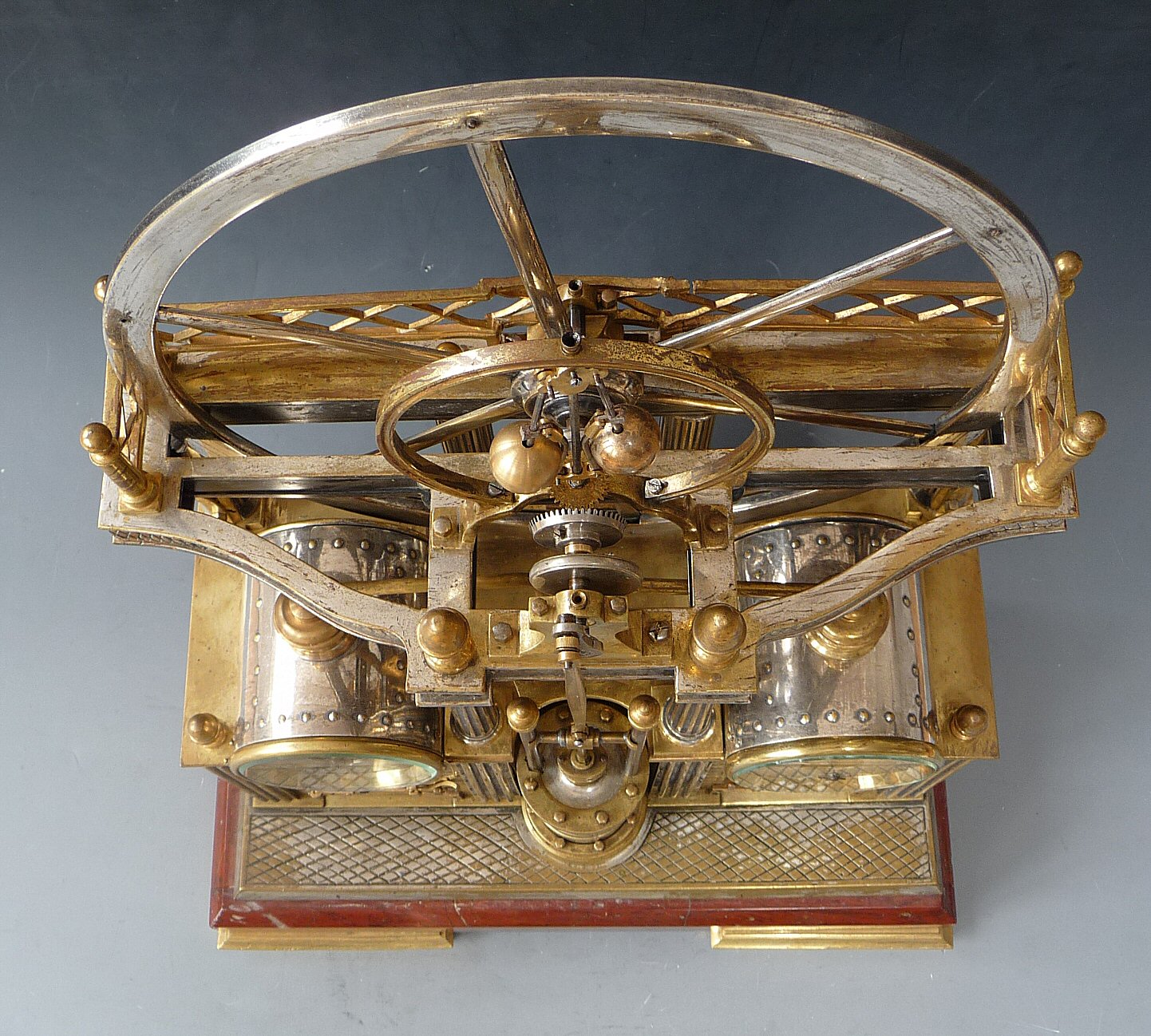 Rare French industrial clock, a so-called | ArtListings