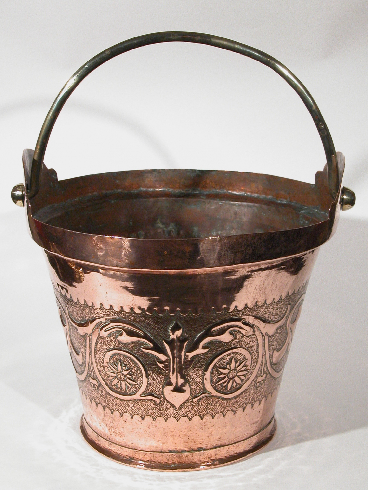 Antique Swiss18th Century Copper Bucket | Hart