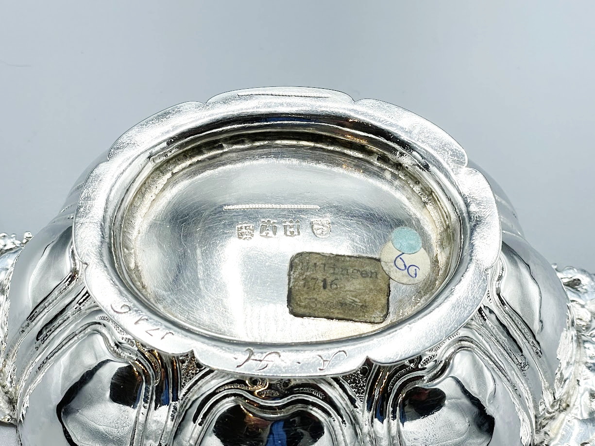 A Dutch silver brandybowl by Hotse Seerps Swerms | PH