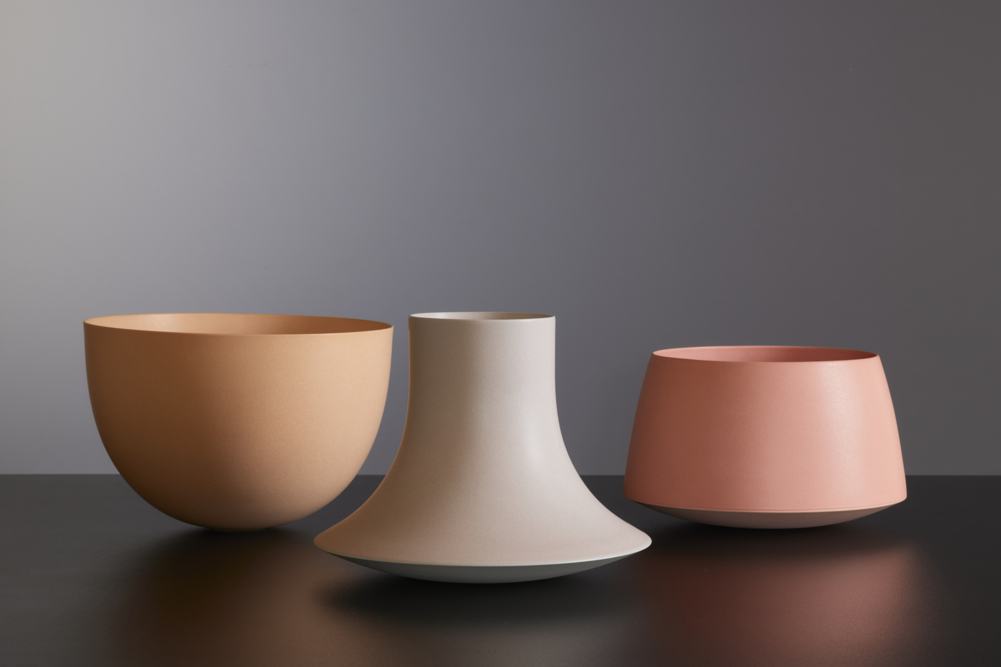 Geert Lap, stoneware, grey glazed, 1985 - Geert Lap | Kunstconsult
