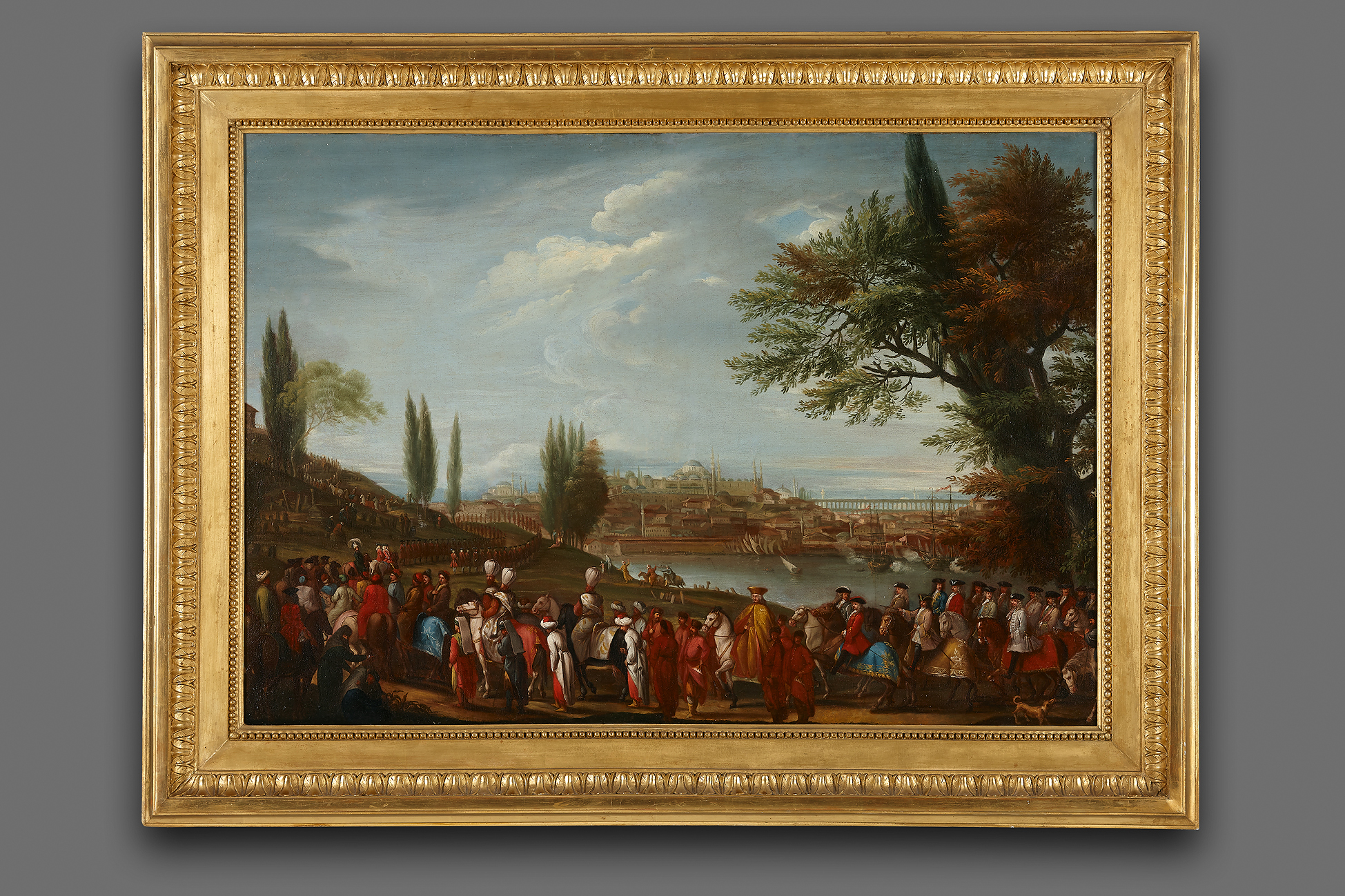 Venetian School, Procession of the Bailo in Constantinople | Kollenburg ...