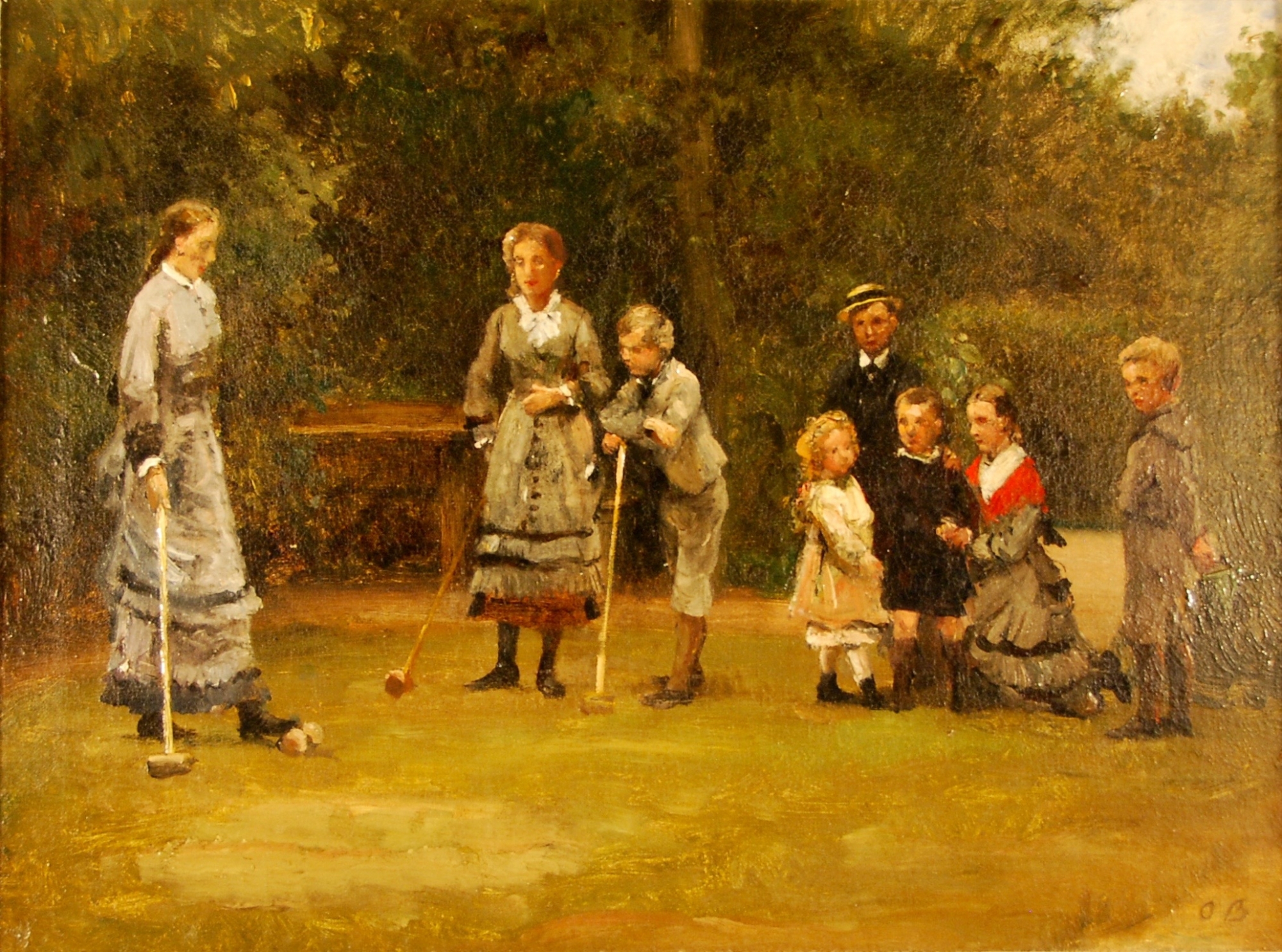 P22 Croquet - Otto Bache | ArtListings