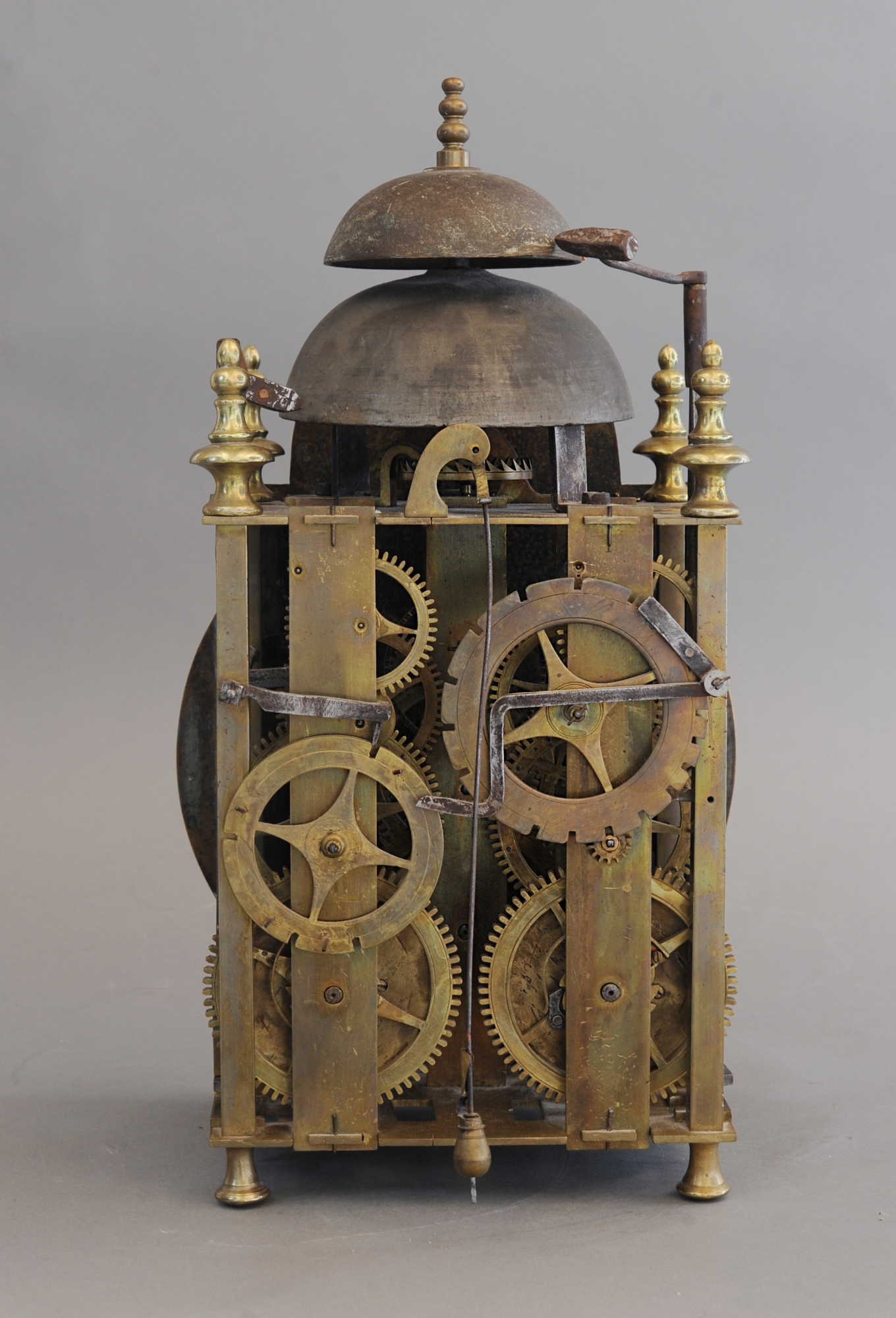 A very unusual 18th century clock signed | ArtListings