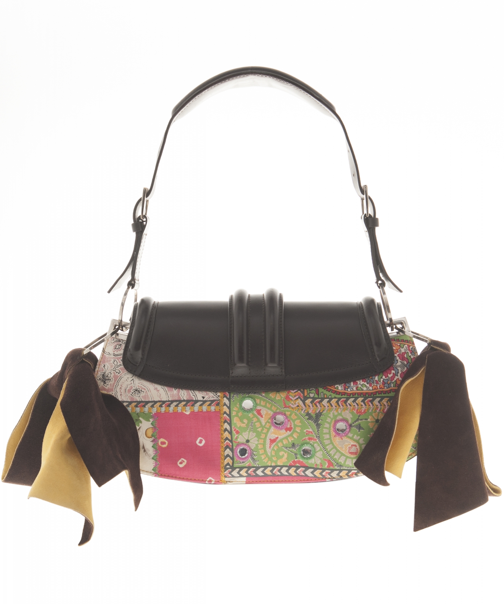 Christian Dior Brown / Multicolor Shoulder Bag - Limited Edition ...