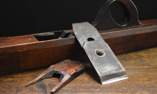 Antique German Wooden & Iron Jointer Plane. Ferdinand Rubens Cast Steel ...