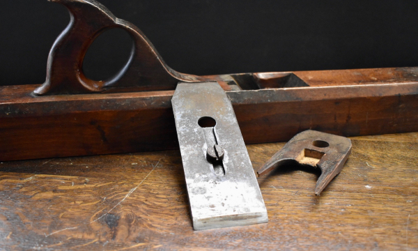 Antique German Wooden & Iron Jointer Plane. Ferdinand Rubens Cast Steel ...
