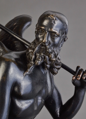 A bronze statue of KRONOS (Cronus), circa 1820 | ArtListings