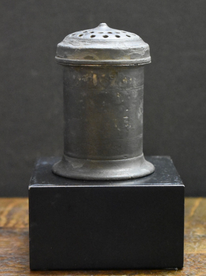 Antique German Pewter Caster for Sand. Westerstede - Johann Diedrich ...