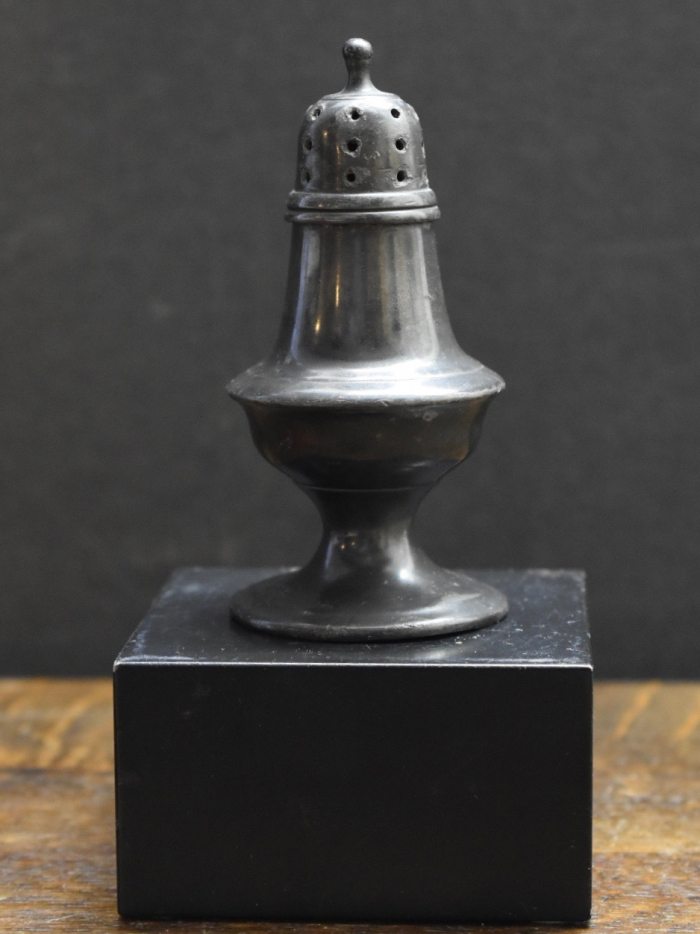 Antique English Pewter Britannia Metal Caster | Hart