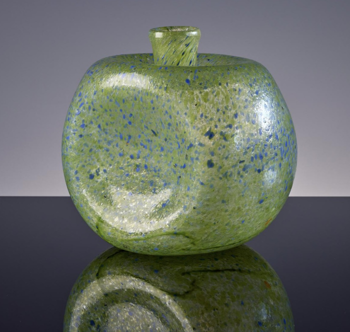 Chris Lebeau (Amsterdam-1878-1945), Leerdam unique, blown, glass vase ...