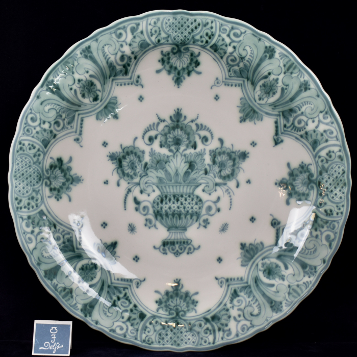De Porceleyne Fles Groen Delft Delvert Schotel - 1974. - ROYAL DELFT ...