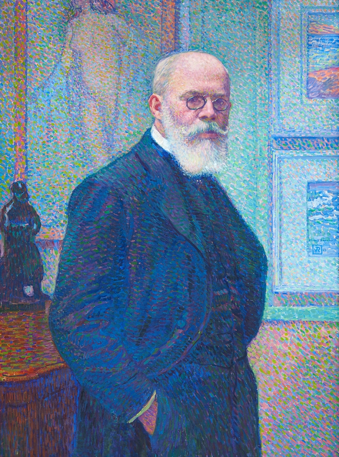 Portrait of Louis Bonnier - Théo van Rysselberghe | ArtListings