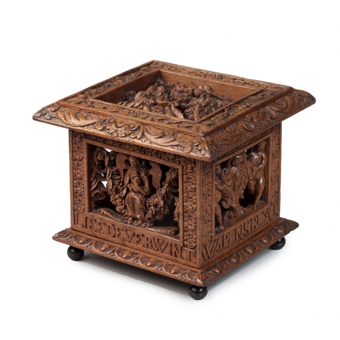 Oak foot stove | B&B